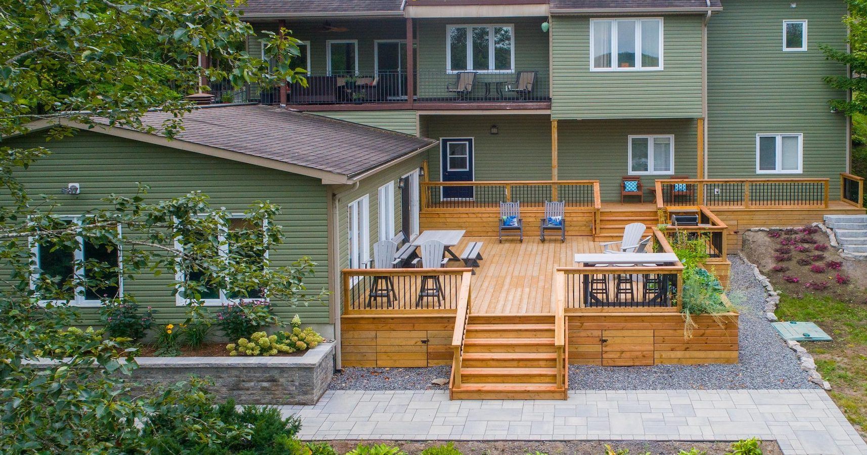 Deck built in two days - A totally new way to build a deck. Get it done ...